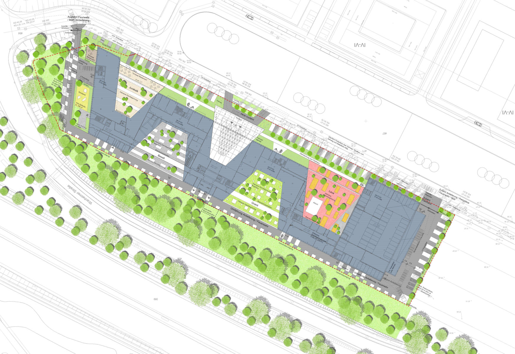 E-Plus Headquarters, Düsseldorf, Germany - ST raum a ...